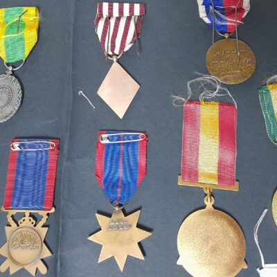Lot of 24 different Arabic Medals-Lebanon- Syria - Iraq- Morocco ...