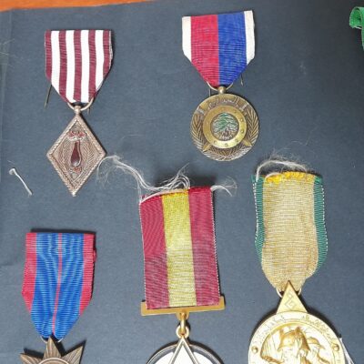 Lot of 24 different Arabic Medals-Lebanon- Syria - Iraq- Morocco ...